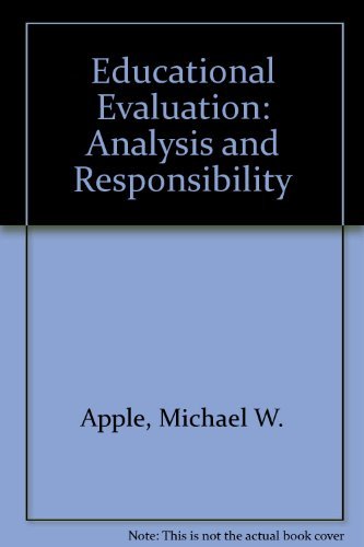 Amazon | Educational Evaluation: Analysis and Responsibility | Apple ...