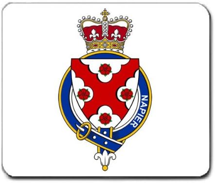 Amazon.com: Napier-Scotland Family Crest Coat of Arms Mouse Pad ...