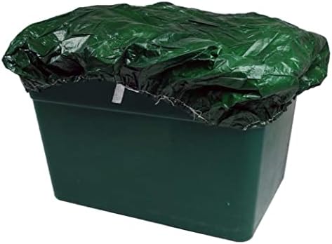 RECYCLING BIN BOX COVERS X 2 FOR RECYCLE BOX - COLOUR = GREEN : Amazon ...
