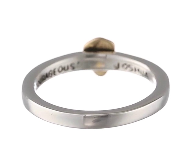 Watch Bob Siemon Two-Tone Sterling Silver and 14k Gold "Shield of Faith ...