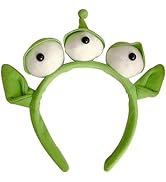 Amazon.com: Alien Headband for Kids & Adults - 3-Eyed Green Alien Fun ...