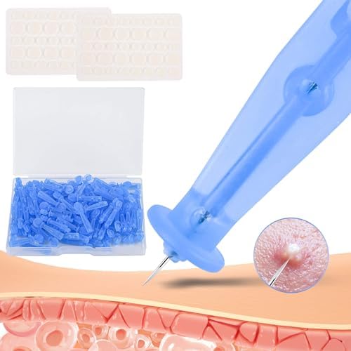 Amazon.com: BZHYZKX Professional Acne Needle Tool - 100Pcs Disposable ...