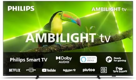PHILIPS 75PUS8008 75 inch 4K UHD HDR Ambilight Smart LED TV: Amazon.co ...
