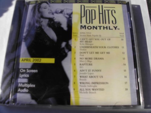 PHM-0204 POP HITS MONTHLY Karaoke CDG APRIL 2002 MULTIPLEX - Amazon.com ...