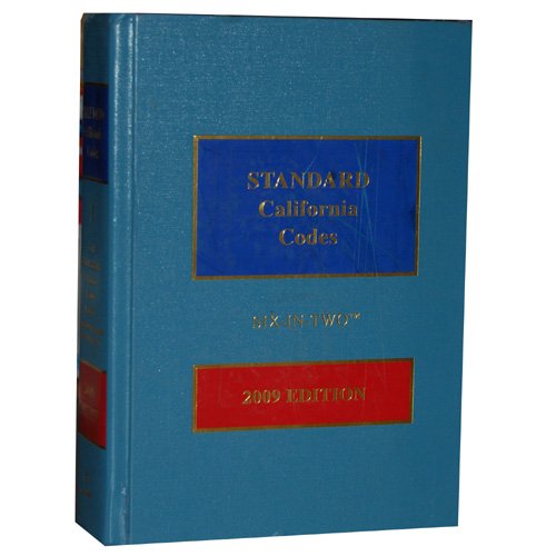 Standard California Codes Six-In-Two (Civil Procedure, Evidence, Family ...