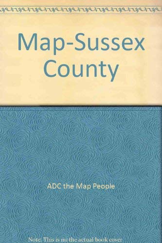 ADC The Map People Sussex County, Delaware: 9780875301730: Books ...