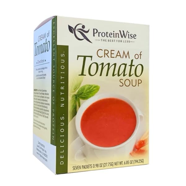Amazon.com: ProteinWise - Cream of Tomato Protein Soup - 7/Box ...
