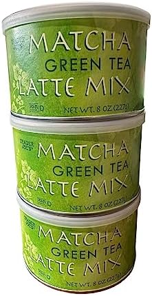 Amazon.com: Trader Joe's Matcha Green Tea Latte Mix, 8 ounces : Grocery ...