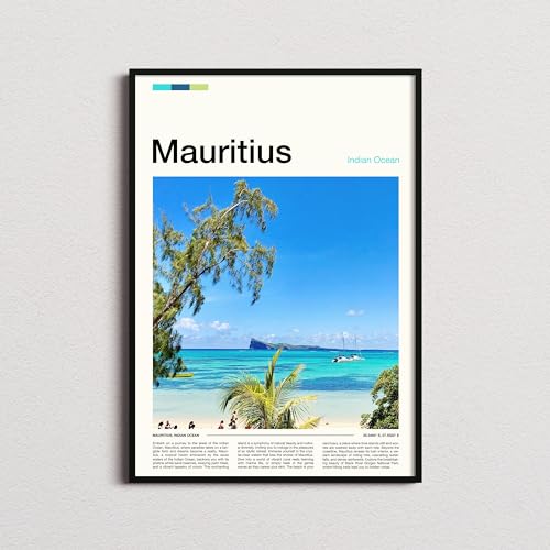 Mauritius Print, Mauritius Poster, Mauritius Wall Art, - Want It All