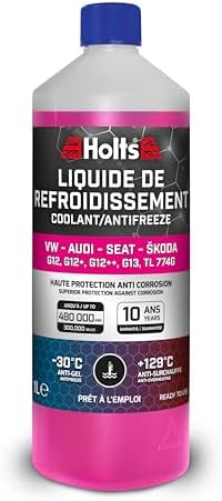 Holts HAFR0005B Antifreeze Coolant for Car VW-Audi-Seat-Skoda G12, G12 ...