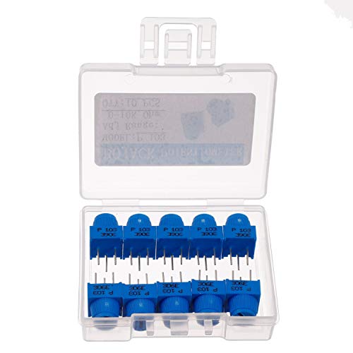 Snapklik.com : BOJACK 10K Ohm Breadboard Trim Potentiometer