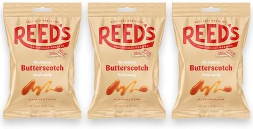 Amazon.com : Reed’s Individually Wrapped Butterscotch Hard Candy ...