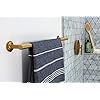 KOHLER Purist(R) 24" Single Towel Bar, Vibrant Moderne Brushed Gold ...