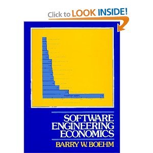 Software Engineering Economics byBoehm: Barry Boehm: Amazon.com: Books