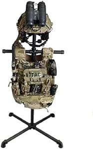 Amazon.com : MANNIFEN Tactical Gear Stand Body Armor Stand Helmet Vest ...