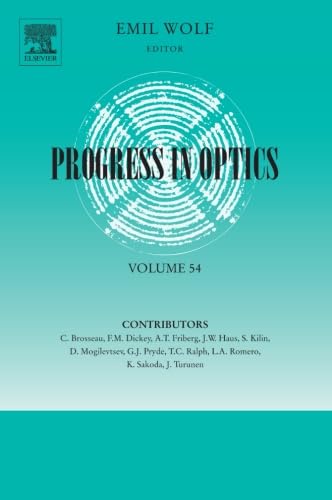 Progress in Optics: Wolf, Emil: 9780444562241: Amazon.com: Books