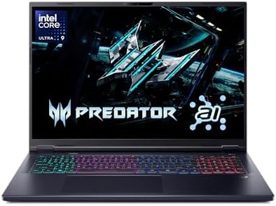 Amazon.com: Acer Predator Helios Neo 18 AI Gaming Laptop | Intel Core ...