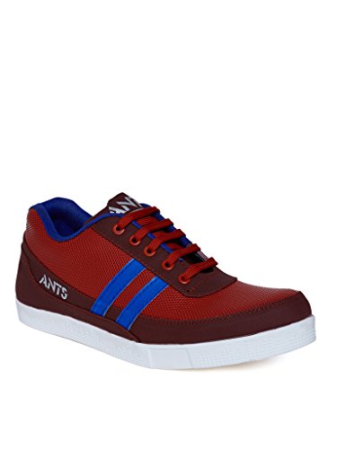 Buy ANTS Men's Red & Blue Casual Shoes Multi-Coloured at Amazon.in