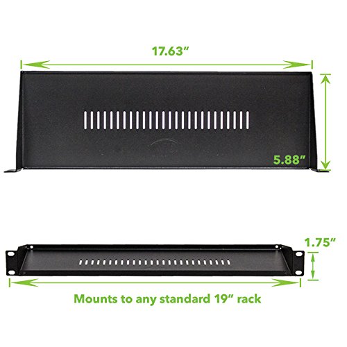 Snapklik.com : NavePoint Cantilever Server Shelf Vented Shelves Rack ...