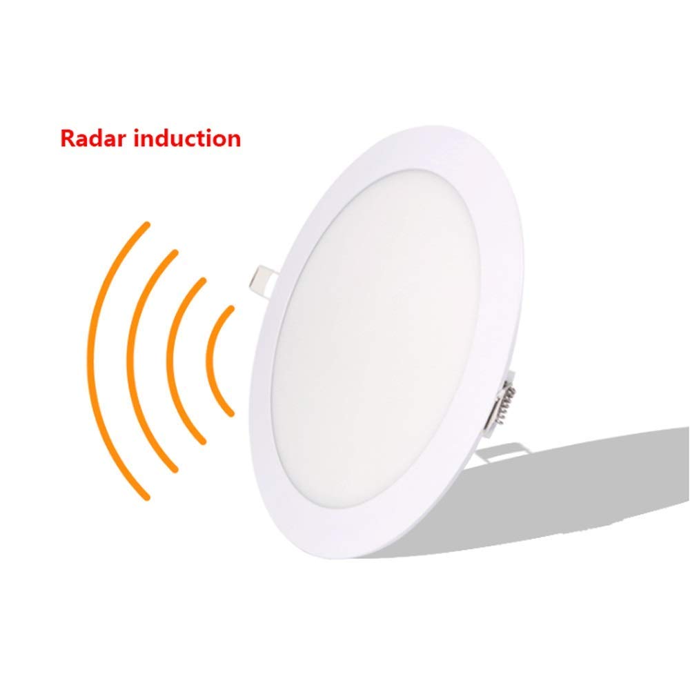 Buy Lsmaa Radar Sensor Body Sensing Panel Light 3W-18W Ultra-Thin ...