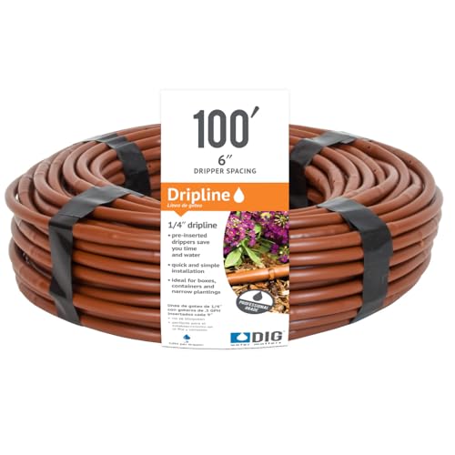Snapklik.com : DIG SHB106 1/4-Inch X 100-Feet Dripline