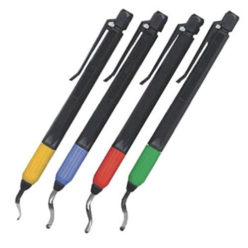Amazon.com: Deburring Cutter Set with Four Color Coded Cutters ...