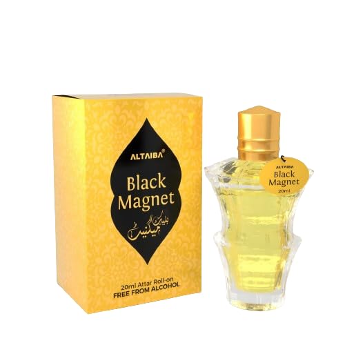 Black Magnet Attar Roll on Perfume | Arabian Unisex Scent | Non ...