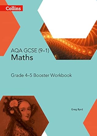 Collins GCSE Maths ― AQA Foundation Booster Workbook: Targetting Grades ...
