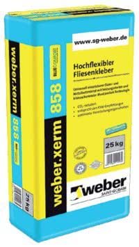 weber.xerm 858 BlueComfort - Hochflexibler Fliesenkleber : Amazon.de: Baumarkt