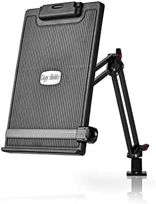 Ex-Pro Full Motion Ergonomic Adjustable Desk Mount Copy Holder with ...