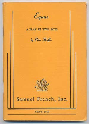 Equus-October 9th, 1973 Playbill: SHAFFER, Peter: Amazon.com: Books
