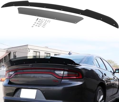 Amazon.com: Venom V1 Style Rear Wickerbill Spoiler for Dodge Charger ...