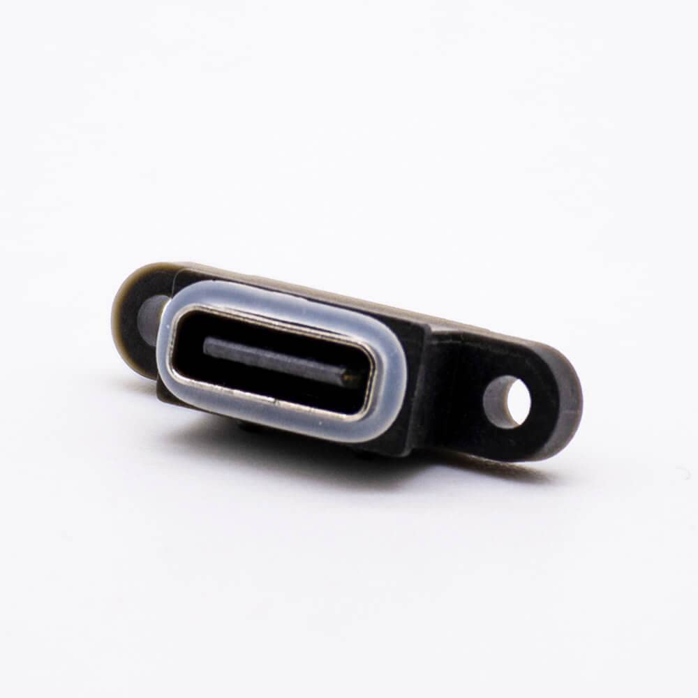 Watch ELECBEE Waterproof USB C Connector IPX8 SMT 6 Pin with Waterproof ...