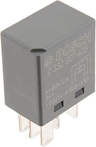 Bosch 0332207405 Micro Relay 24V 10A, IP5K4, Operating Temperature from -40 Degree to 100 Degree ...