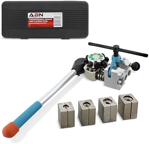 Amazon.com: ABN Professional Brake Line Flaring Tool Kit, 45 Degrees ...