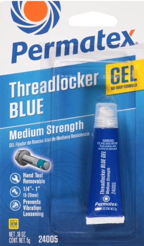 Snapklik.com : Permatex 24005 Medium Strength Threadlocker Blue Gel