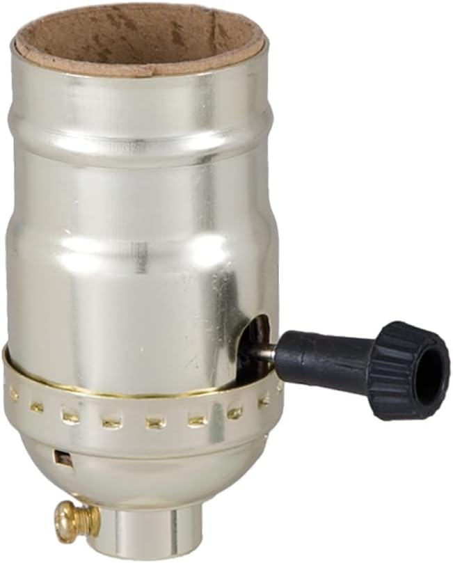 Amazon.com: B&P Lamp® Turn-Knob Lamp Socket (Imported) with 3-Terminal ...