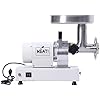 Amazon.com: MEAT! .5 HP Dual Meat Grinder with 3 Stuffing Tubes, 2 ...