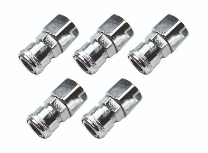 Pneumatic Air Line Hose Quick Release Fittings Connector Coupler Femail ...