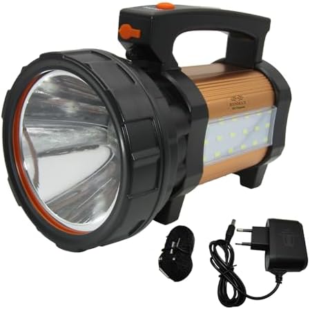 RENMAX Search Light Torch Powerfull Beam LED Laser 1Km Long Range ...