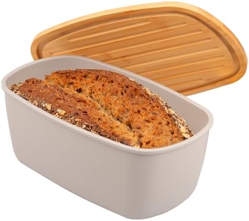 Joseph Joseph Bread Bin with Removable Bamboo Chopping Board Lid ...