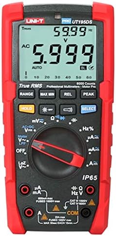 UNI-T UT195 Series UT195E/UT195M/UT195DS Handheld Industrial Digital multimeters IP65 and 2m ...