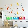 Amazon.com: Back to School Wall Decals Watercolor Crayon Wall Decal ...