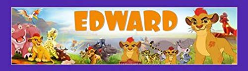 Amazon.com: The Lion Guard - 10"x32" Personalized Name Poster with ...