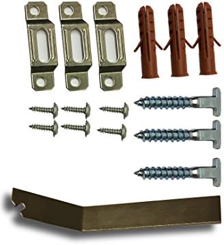 1 Packs of Anti-Theft Security Picture Hooks/Hangers Kit with Spanner ...