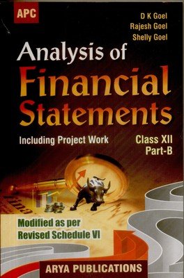Buy Analysis of Financial Statements Class-XII Part-B (Including ...
