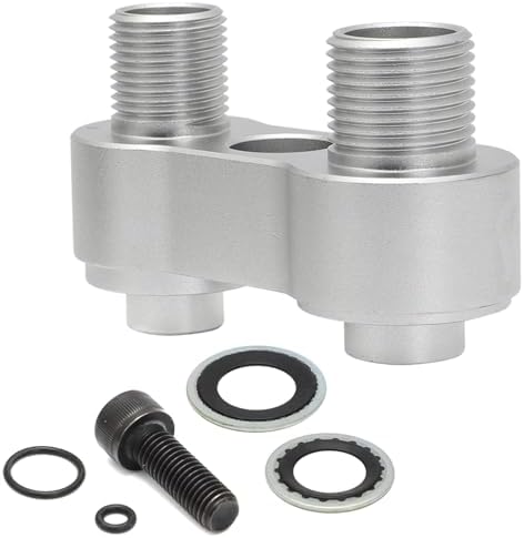 Amazon.com: Motoparty AC Compressor Adapter for LS GM R4 Fitting CNC ...