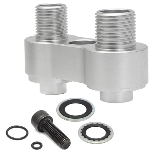 Snapklik.com : Motoparty AC Compressor Adapter For LS GM R4 Fitting CNC ...