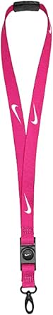 Amazon.com: Nike Premium Vivid Pink Lanyard : Sports & Outdoors