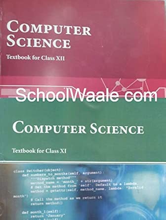 NCERT Computer Science Class 11 and Class 12 Book Combo 2025-26 Edition ...